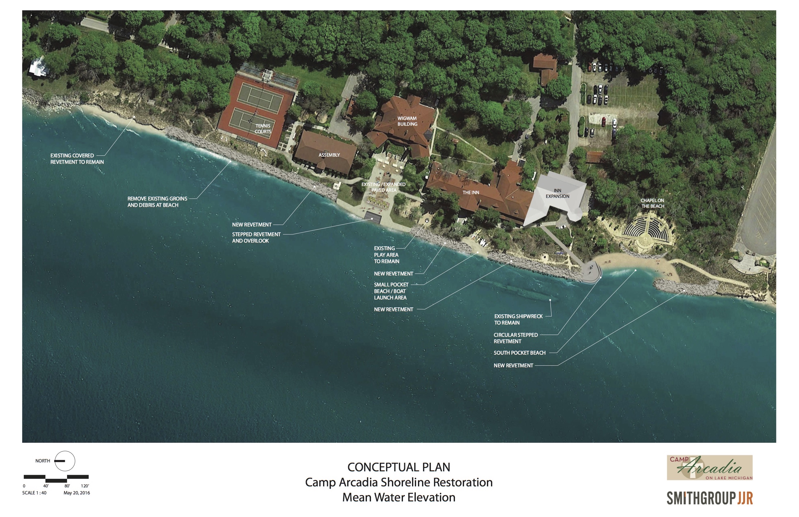 Beach Project Update - Camp Arcadia